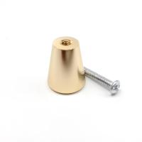 China 20*24mm Polish Gold Small Handles Zinc Cabinet Knobs Pulls For Drawer for sale