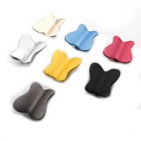 China 52mm Butterfly Colorful Children Design Zinc Alloy Handle For Kids Room for sale