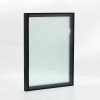 China Anodized Brushed Black Kitchen Cabinet Doors Aluminum Frame Profile for sale