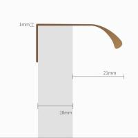 China Furniture Arc Cabinet Wardrobe Hidden Pull Handles 1000mm Long Aluminum for sale