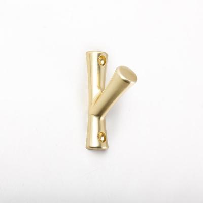 China Gold Black Zinc Alloy Antler Knobs 56mm For Cabinet Drawer Wardrobe Cupboard for sale