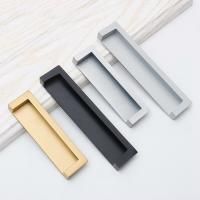 China 100cm Gold Zinc Alloy Hidden Handle & Knob With Screws For Drawer for sale