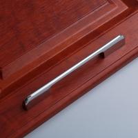 China OEM ODM Silver Zinc Alloy Handles 160mm For Cabinet And Closet for sale