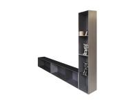 China L Shaped Multifunctional Aluminum Display Shelf For TV Storage Cabinet for sale