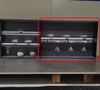 China Furniture Hardware Design Kitchen Cabinet Organizer Shelf Italian Style for sale