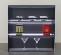 China Custom Modern Kitchen Modular Open Shelf Unit For Home Kitchen Furniture for sale