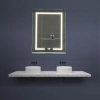 China Wholesale Factory Elegant Cabinet Shower Large Lighted Mirror Bathroom Smart LED Mirror cabinet Aluminum Mirror for sale