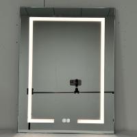 China Wholesale Factory Elegant Cabinet Shower Large Lighted Mirror Bathroom Smart LED Mirror cabinet Aluminum Mirror for sale