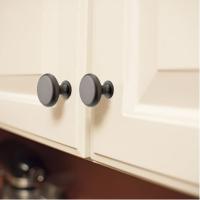 China Modern Simple Closet Pulls American Furniture Cabinet Door Knobs Pearl Black Cabinet Drawer Pulls Support Customization for sale
