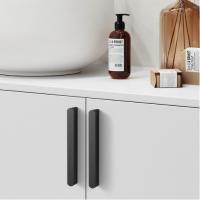 China Cabinet Door Cabinet Drawer T Handle Modern Simple Aluminum Alloy Lengthened Scandinavian Wardrobe Door Handle for sale