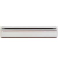 China Silver Cabinet Edge Aluminium Kitchen Handles for sale