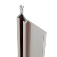 China Silver Cabinet Edge Aluminium Kitchen Handles for sale