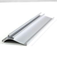 China Silver Cabinet Edge Aluminium Kitchen Handles for sale