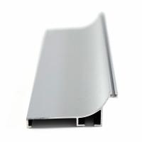 China Silver Cabinet Edge Aluminium Kitchen Handles for sale