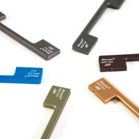 China 80mm Aluminum Kitchen Wardrobe Handles for sale