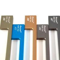 China 80mm Aluminum Kitchen Wardrobe Handles for sale