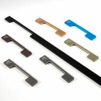 China 80mm Aluminum Kitchen Wardrobe Handles for sale