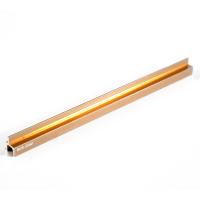China Finger Pull Hardware 297mm Aluminium Kitchen Handles for sale