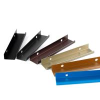 China Strip Line Square 160mm Aluminium Door Pull Handles for sale