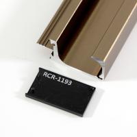 China 18mm Thinckness Furniture Hardware Aluminum Cabinet Handles for sale