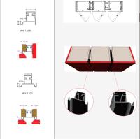 China RCR 1270 OEM Hardware Black Hidden Aluminum Cabinet Handles for sale