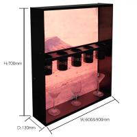 China Kitchen XJ1103 Light Panel Aluminum Display Shelf for sale