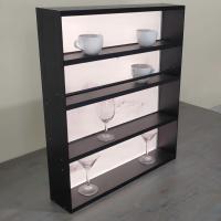 China Kitchen XJ1103 Light Panel Aluminum Display Shelf for sale