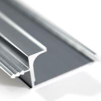China 397mm Easy Installation Kitchen Gray Aluminium Cabinet Handles for sale