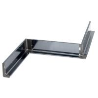 China Luxury Kitchen Furniture Hidden Pull Handles Black For Modern Cabinet for sale