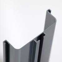 China Luxury Kitchen Furniture Hidden Pull Handles Black For Modern Cabinet for sale