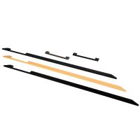 China Customized Sizes Half Edge Golden Aluminium Drawer Handles for sale
