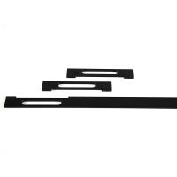 China Kitchen Gold Aluminium Cabinet Handles Polished custom furniture hardware 247mm for sale