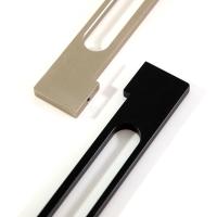 China Kitchen Gold Aluminium Cabinet Handles Polished custom furniture hardware 247mm for sale