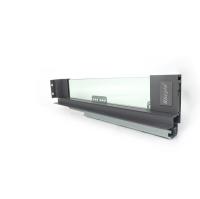China Damping Buffer Hidden Drawer Slides, Stainless Steel Furniture Replacement Parts for sale