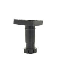 China ABS Plastic Kitchen Cabinet Furniture Adjustment Table Legs for sale