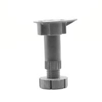 China Plastic Plastic Cabinet Legs , Adjustable Furniture Hardware Fittings for sale