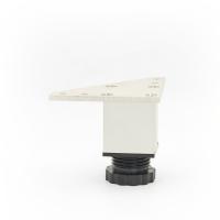 China Adjustable feet Aluminum alloy Metal triangular table legs for sale