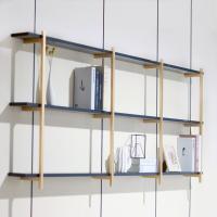 China Gold Aluminum Wall Shelf for sale
