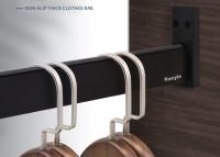 China Chrome Finish Aluminum 1004mm Wardrobe Hanger SGS for sale