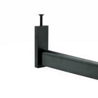 China Chrome Finish Aluminum 1004mm Wardrobe Hanger SGS for sale