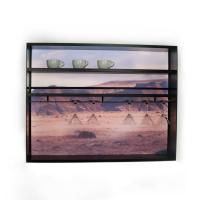 China 60X90X50cm LED Wall Mounted Aluminum Display Shelf for sale