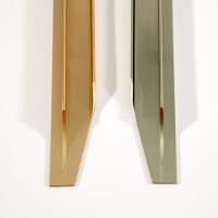 China Cabinet Hidden Aluminium Furniture Handles Anodized 12 Inch for sale