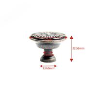 China OEM Aluminum Furniture Handles Sliver Bronze Color 30mm For Drawer for sale