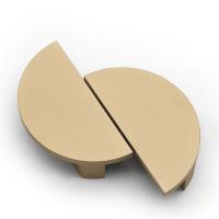 China ISO14001 6mm 9mm Gold Brass Kitchen Drawer Knobs for sale