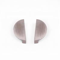 China OEM 90mm Aluminum Alloy Half Moon Drawer Handles for sale