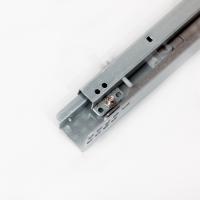 China 2 Fold Ball Bearing Hidden Furniture Drawer Slides 550mm For Kitchen Cabinet for sale