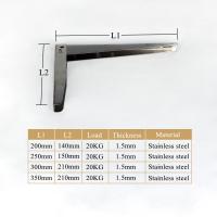 China 300mm Galvanized Steel Collapsible Shelf Bracket for sale