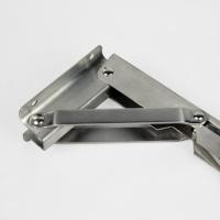 China 250mm Triangle Iron Folding Shelf Brackets For Furniture Industry for sale