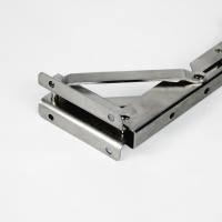 China 250mm Triangle Iron Folding Shelf Brackets For Furniture Industry for sale