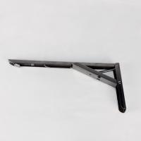 China 350mm Brushed Stainless Steel Fold Down Desk Brackets for sale